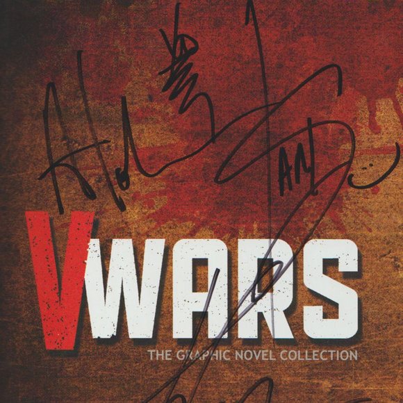 IPA Network Celebrity Signings | Art | Autographed V Wars The Graphic ...
